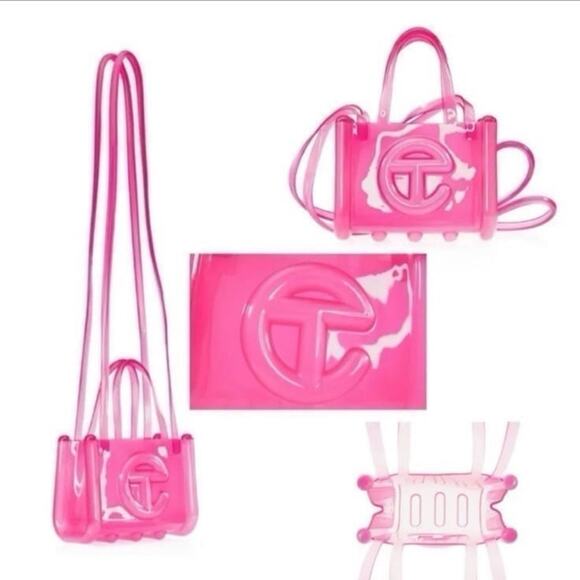 Telfar | Bags | Telfar X Melissa Small Jelly In Clear Pink | Poshmark